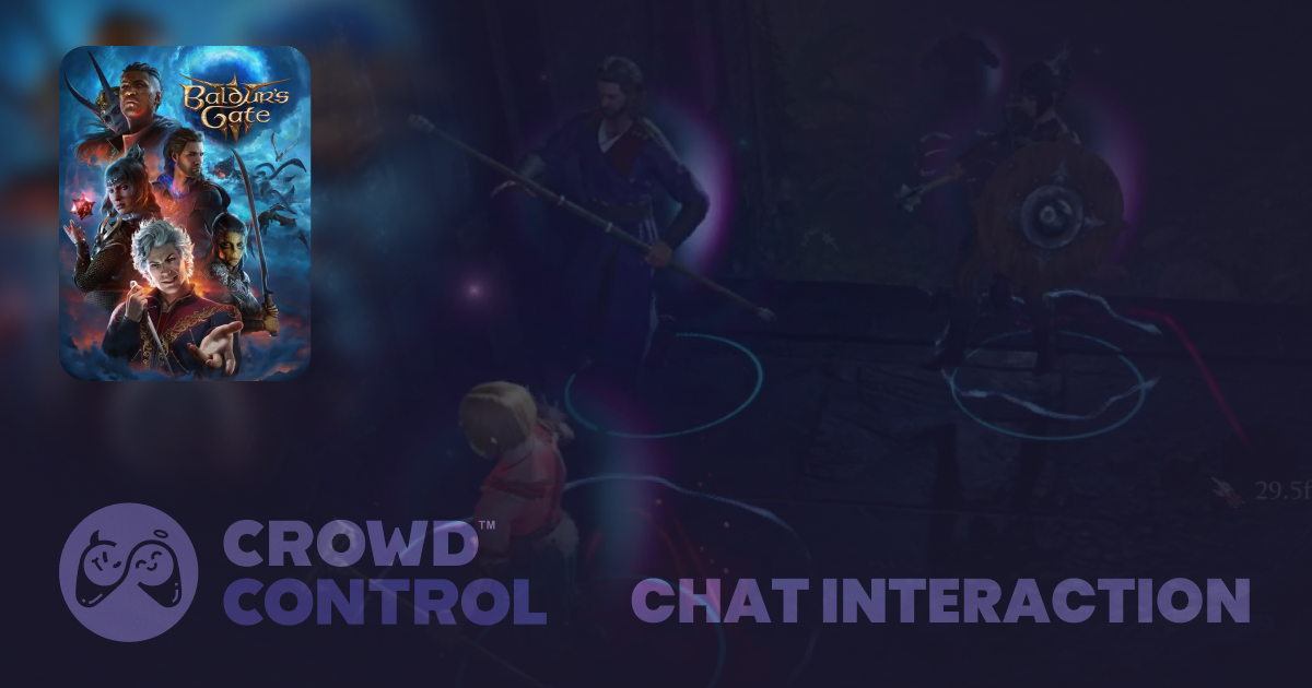 Chat Interaction Mod for Baldur’s Gate 3 - Crowd Control