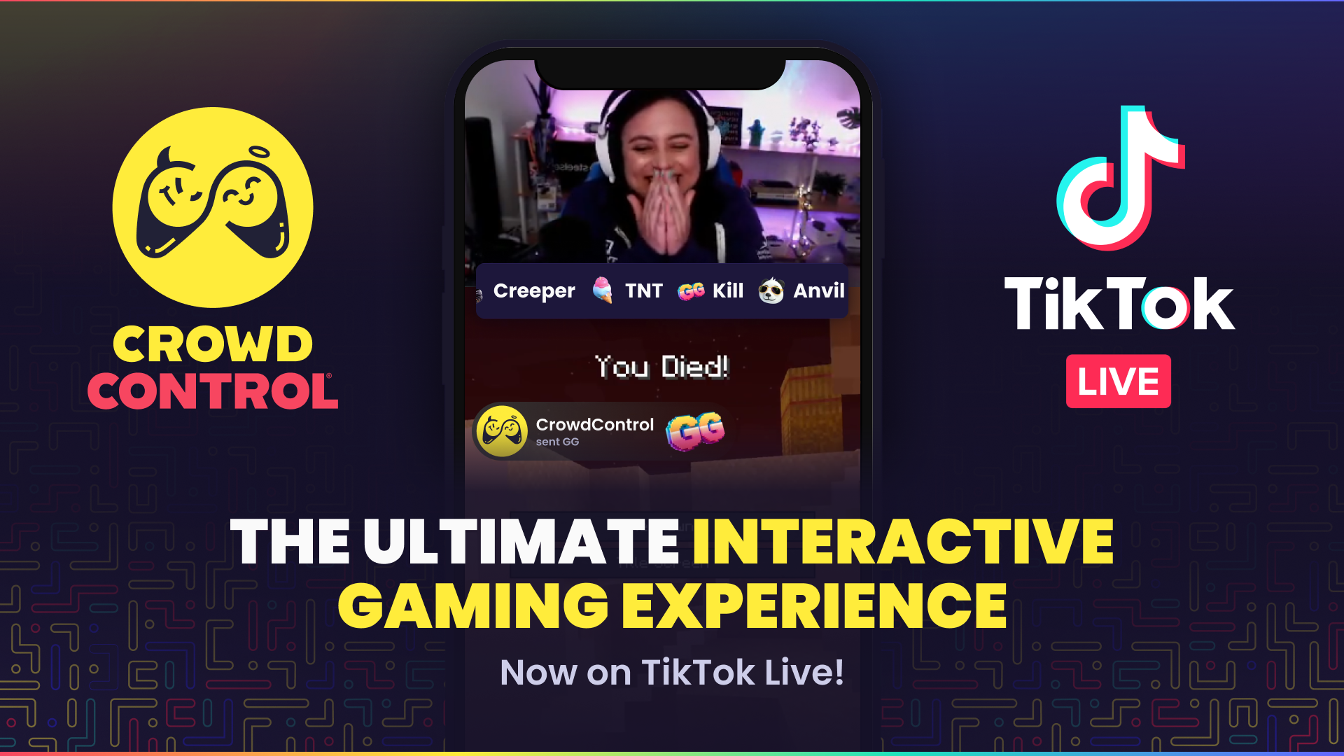 Crowd Control Is Now on TikTok LIVE — Let the Chaos Begin - Crowd Control